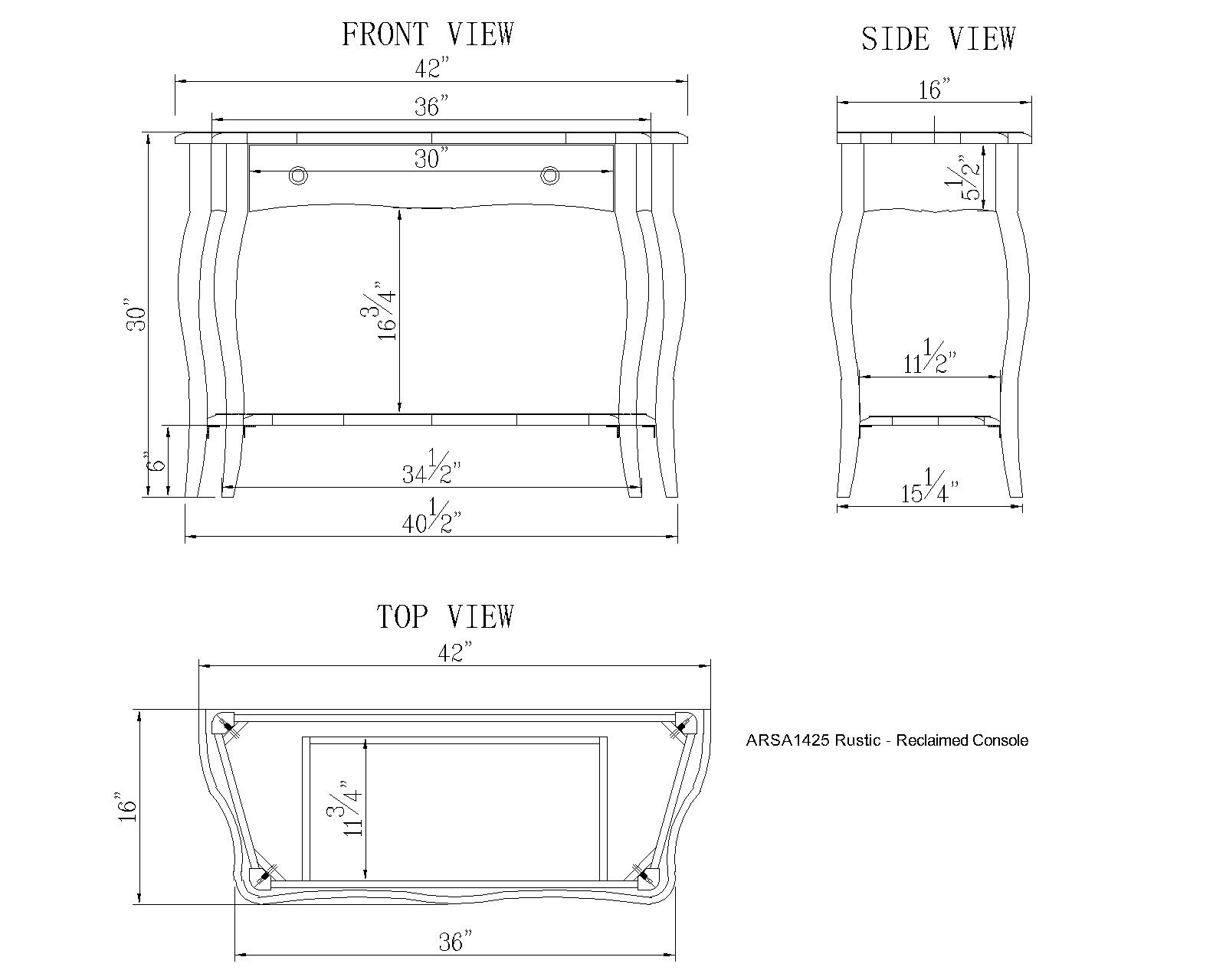 Media / Console Table
